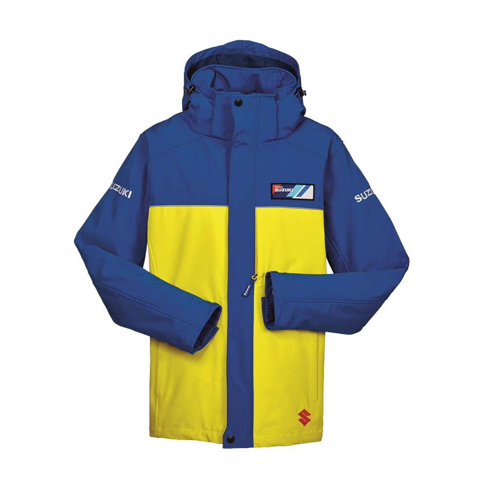 Team Yellow Waterproof Jacket | Suzuki Motorcycles Australia
